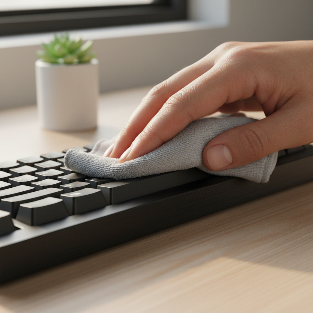 Clean Anodized Aluminum Keyboards Without Scratches - Att...