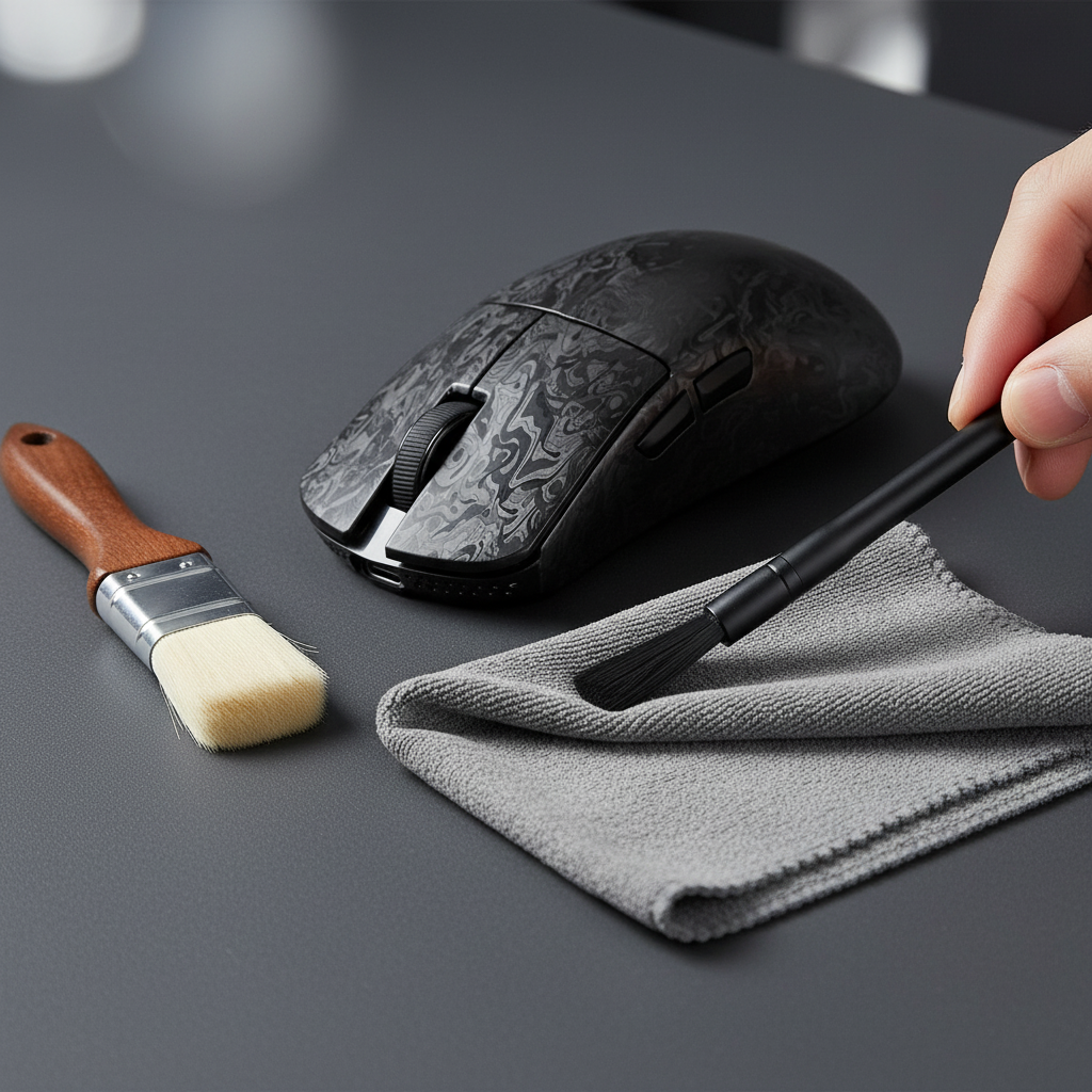 Safe Detailing Tools for Carbon Fiber Gaming Mice - Attac...