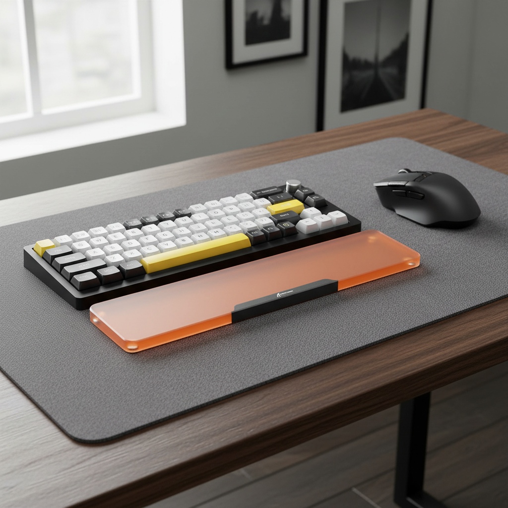 Selecting Wrist Rests by Keyboard Height & Angle